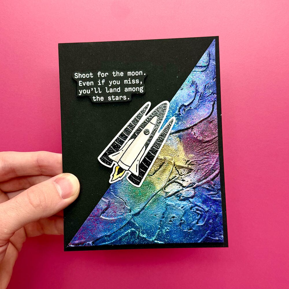 Shine Bright: Crafting with Simon Hurley Astro Paste and Palette Knive ...